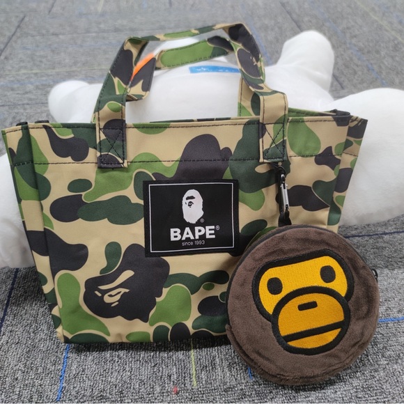 Bape | Bags | A Bathing Ape Fan Shopping Bag And Totebag Camouflage ...